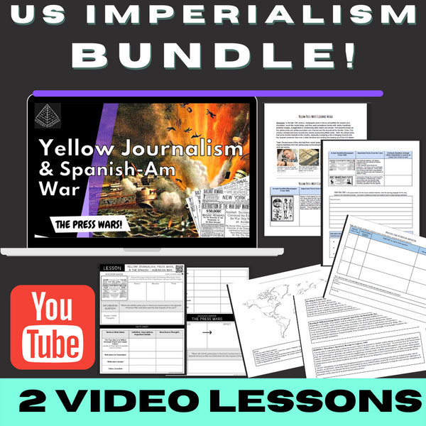 American Imperialism Bundle | 2 Video Lessons & Activities – history ...
